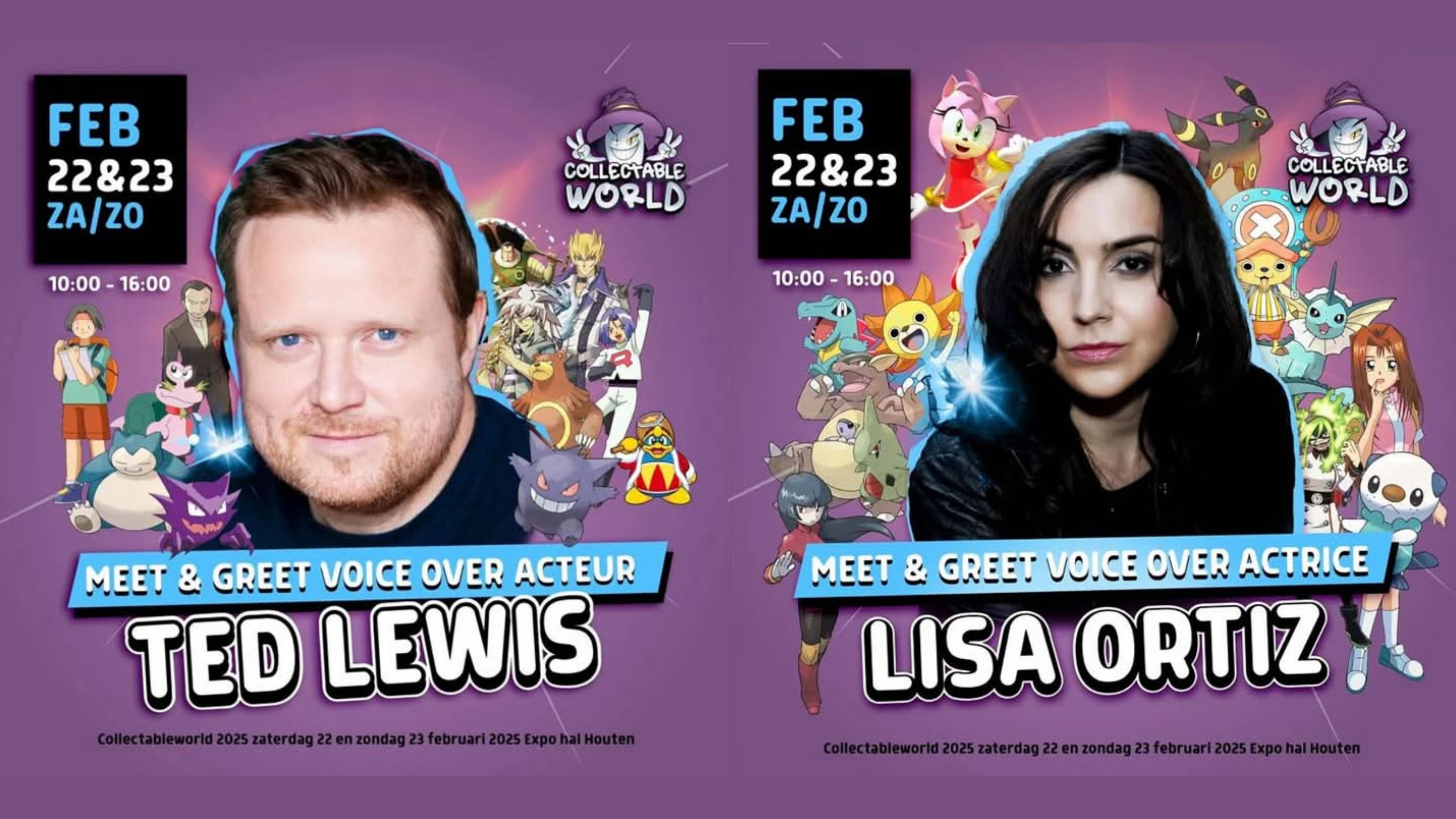 Meeting Legendary Voice Actors Ted Lewis and Lisa Ortiz from Pokémon ...